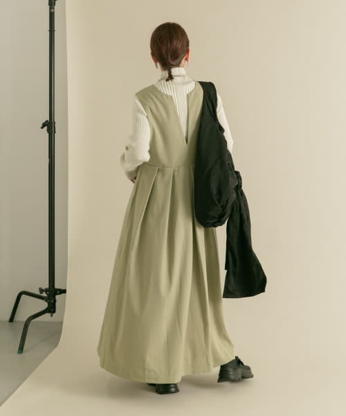 KBF（ケイビーエフ）の「『UR TECH』illi ランダムRIBハイネックニット（ニット/セーター）」 - WEAR