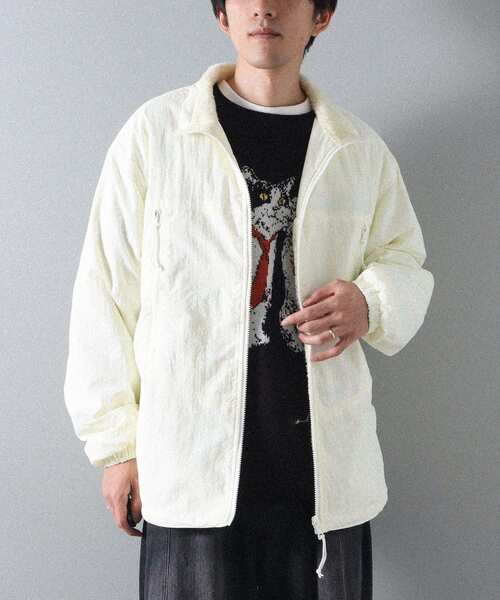 セール】裏面ファー仕様/リバーシブルブルゾン（ナイロンジャケット