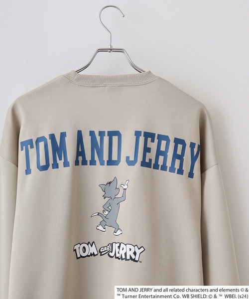 FUNALIVE（ファンアライブ）の「TOM&JERRY back print big pullover / バックプリント ビッグ ...
