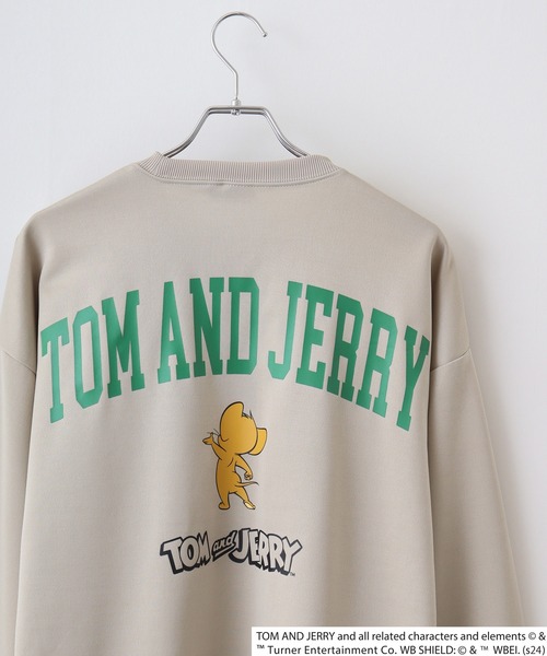 FUNALIVE（ファンアライブ）の「TOM&JERRY back print big pullover / バックプリント ビッグ ...