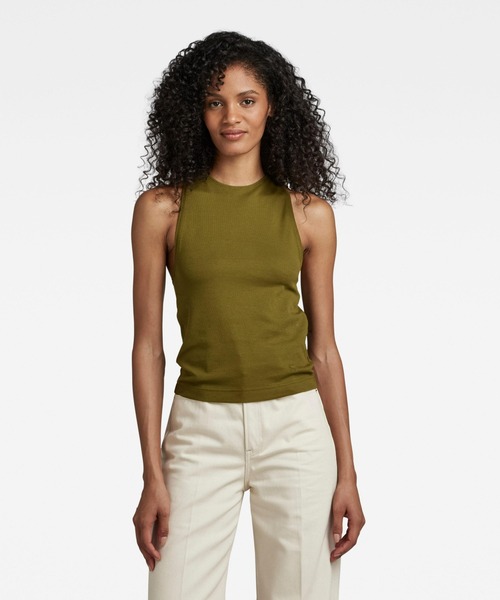 G-STAR（ジースター）の「RACER SLIM TANK TOP/タンクトップ（タンクトップ）」 - WEAR