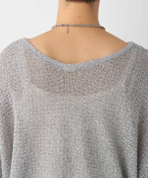 LEPSIM（レプシィム）の「5ゲージ2WAYメッシュプルオーバー 987571（ニット/セーター）」 - WEAR