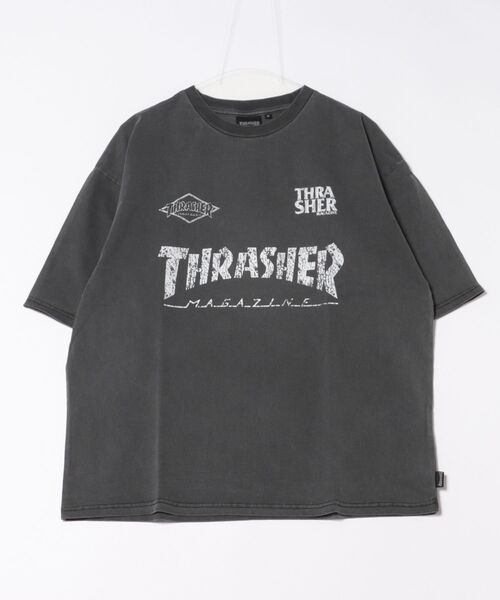 THRASHER（スラッシャー）の「THRASHER GAME LOGO S/S PIGMENT（Tシャツ/カットソー）」 - WEAR