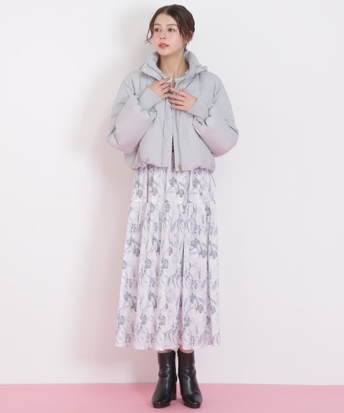 セール】◇ピンタック花柄ワンピース（ワンピース）｜JILL by JILL