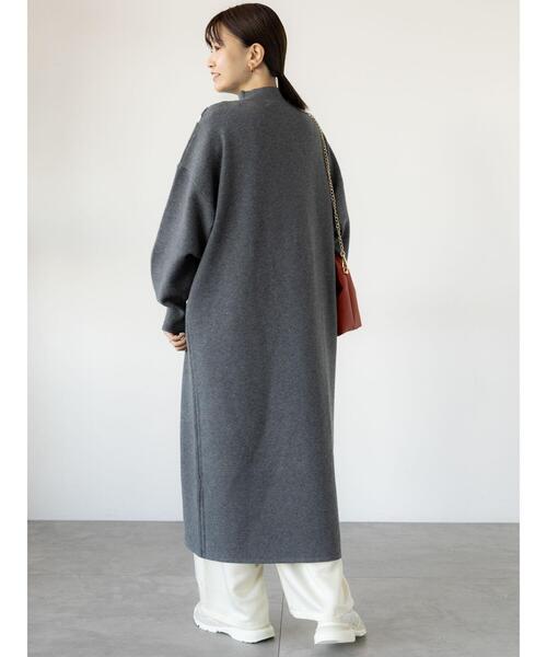 Lugnoncure（ルノンキュール）の「Vラインハイネックニットワンピース（ワンピース）」 - WEAR