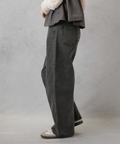 Lull（ルル）の「【Lull / ルル】カーブデニムパンツ（デニムパンツ）」 - WEAR