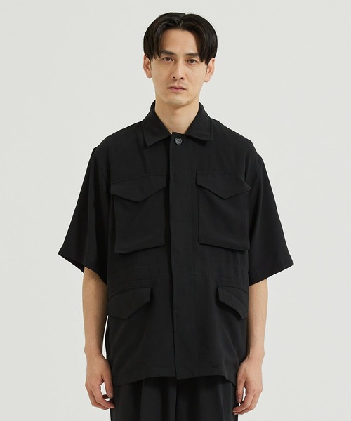 RAINMAKER（レインメーカー）の「【RAINMAKER/レインメーカー】別注 MELANGE TWILL H/S MILITARY ...