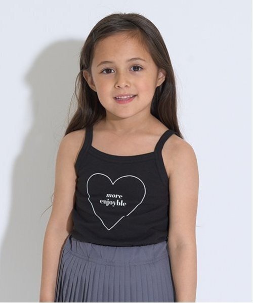 Lycee mine（リセマイン）の「ミニ丈シアー長袖Tシャツ&キャミセット（ニット/セーター）」 - WEAR