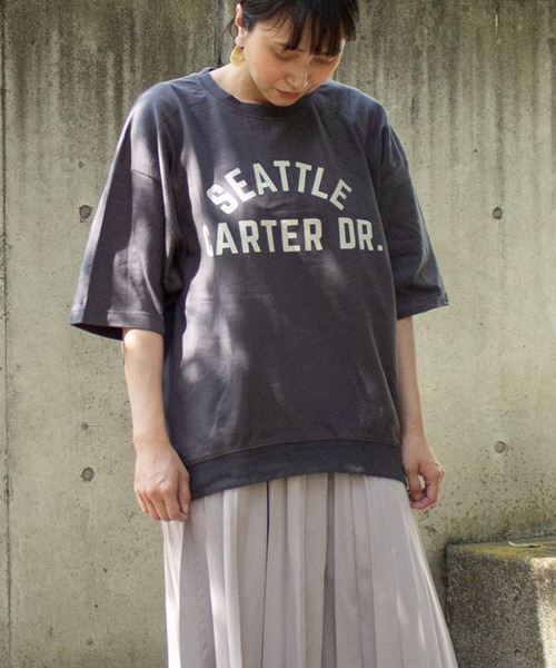 ALL ORDINARIES（オールオーディナリーズ）の「SEATTLE CARTERビッグTシャツ（Tシャツ/カットソー）」 - WEAR