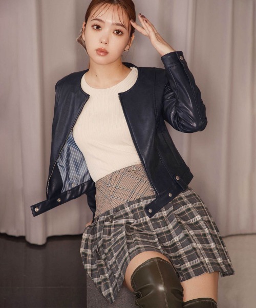REDYAZEL（レディアゼル）の「チェックプリーツミニスカート（スカート）」 - WEAR
