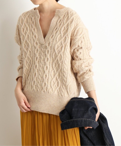 【セール/ブランド古着】長袖ニット（ニット/セーター）｜SLOBE IENA（スローブイエナ）のファッション通販 - ZOZOUSED