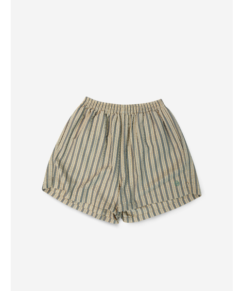 FLATWAVE IN SEOUL（フラットウェーブインソウル）の「Hazy Stripe Shirt/Shorts Set Blue（シャツ/ブラウス）」 - WEAR