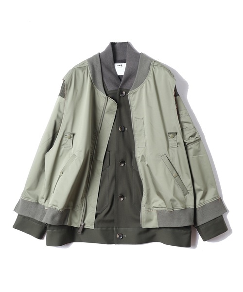 amok（アモク）の「2021春夏 NON-STANDARD DOCKING JACKETS（ブルゾン）」 - WEAR