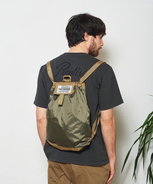 JACK & MARIE（ジャックアンドマリー）の「POSTGENERAL PACKABLE DRAWSTRING BAG (ポストジェネラル ...