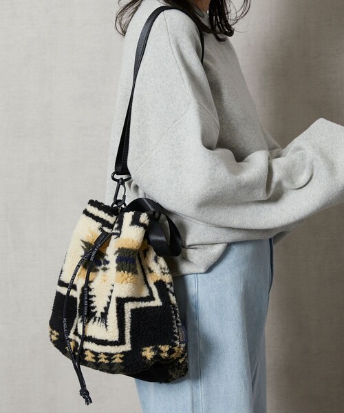 FREAK'S STORE（フリークスストア）の「【WEB限定】PENDLETON/ペンドルトン BOA DRAW POUCH/ボアドローポーチ（ショルダーバッグ）」 - WEAR