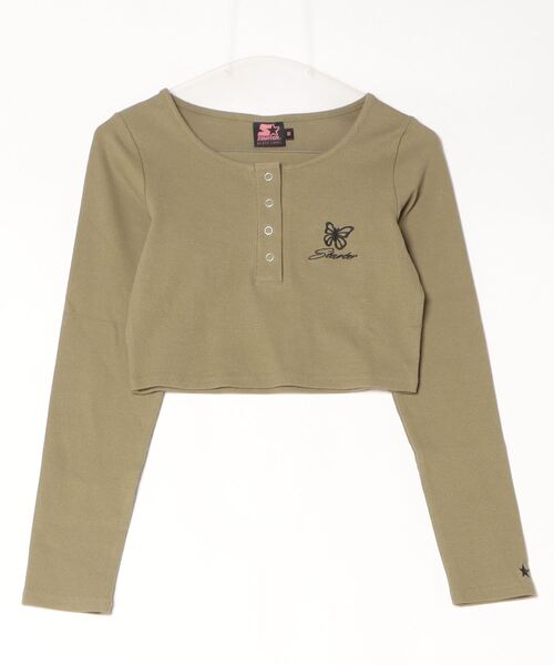 STARTER BLACK LABEL（スターターブラックレーベル）の「【STARTER /スターター】テレコヘンリーショート丈ロングスリーブ ...