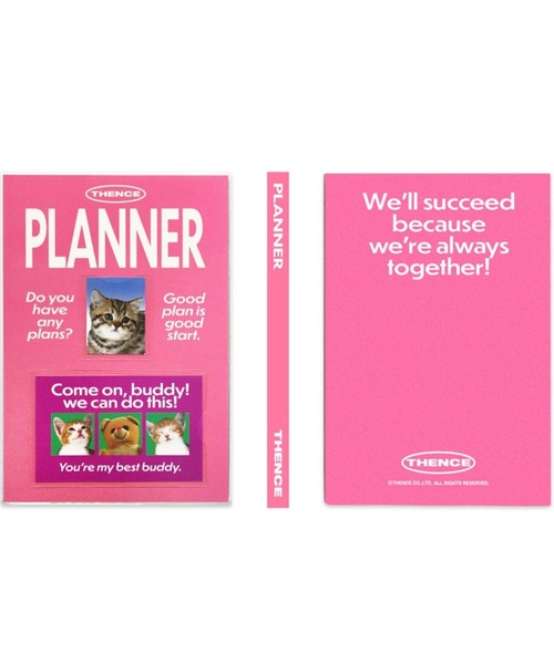THENCE（デンス）の「THENCE／Planner WN B6サイズ/韓国雑貨/ダイアリー（手帳/メモ帳）」 - WEAR