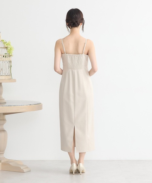 セール】SET2点フリルボレロ＋ナローワンピース（ドレス）｜earth