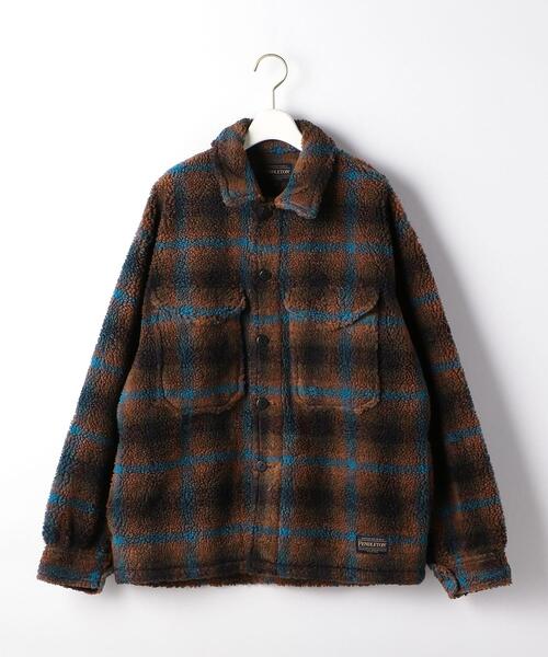 PENDLETON（ペンドルトン）の「【WEB限定】＜PENDLETON (ペンドルトン)＞ CPO ボア ジャケット（その他アウター）」 - WEAR