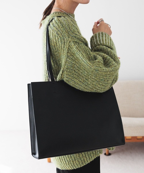 【セール】フェイクレザー2WAY A4トートバッグ 960962（トートバッグ）｜LEPSIM（レプシィム）のファッション通販 - ZOZOTOWN