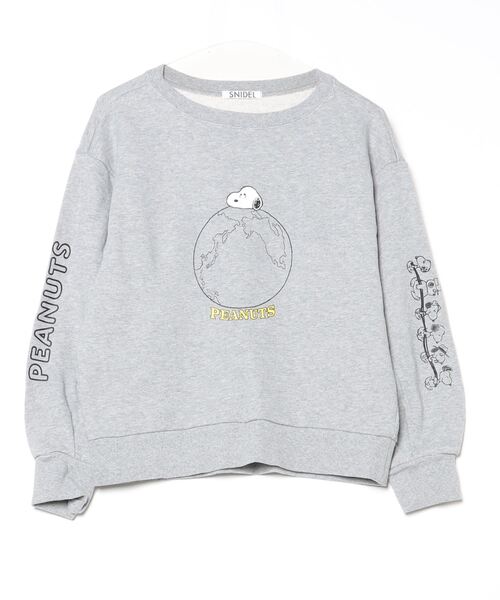 【ブランド古着】スウェットカットソー【PEANUTSコラボ】（スウェット）｜SNIDEL（スナイデル）のファッション通販 - ZOZOUSED