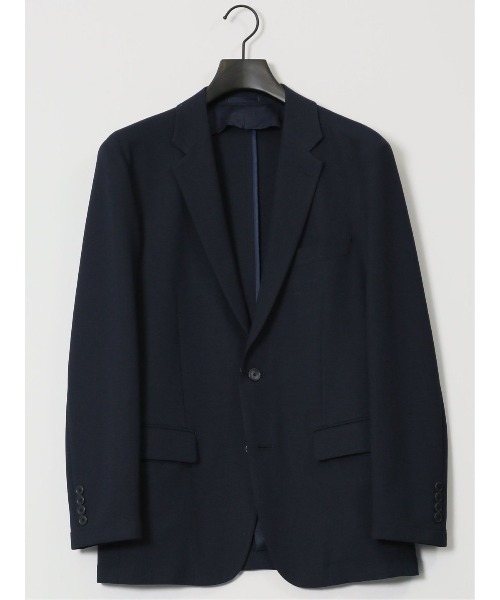 【軽量 ウォッシャブル】タカキュー 軽量メッシュ 2ボタンジャケット 紺(セットアップ可能)（スーツジャケット）｜TAKA-Q（タカキュー）のファッション通販 - ZOZOTOWN