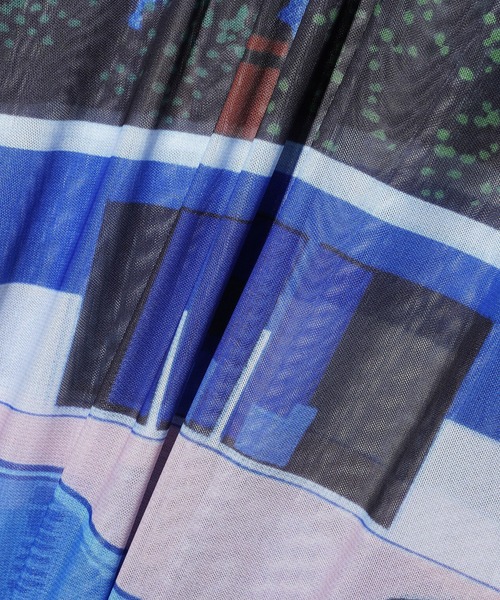 X-girl（エックスガール）の「X-girl x HIROSHI NAGAI MESH DRESS（ワンピース）」 - WEAR
