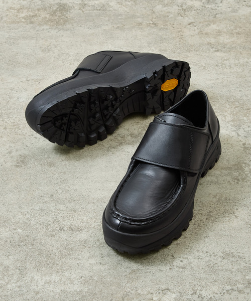 PADRONE（パドローネ）の「PADRONE パドローネ / VELCRO STRAP SHOES with 884C Vibram ...