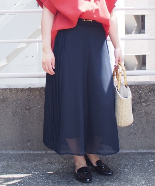 INTERPLANET（インタープラネット）の「NEWサイドプリーツパンツ（その他パンツ）」 - WEAR