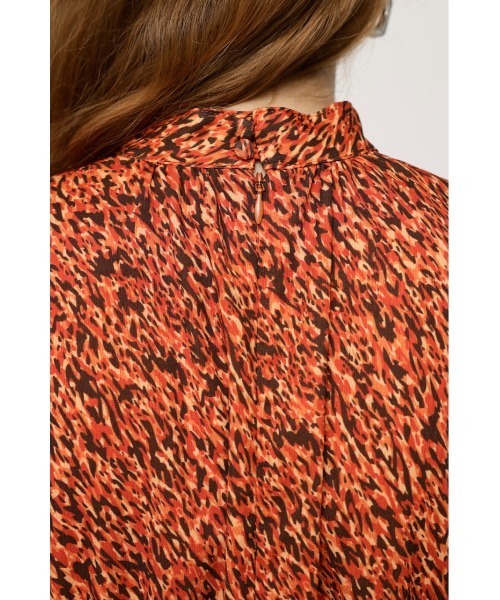 SLY（スライ）の「TINY DOT DUMPLING L/OP タイニードット ダンプリング ロングワンピース（ワンピース）」 - WEAR