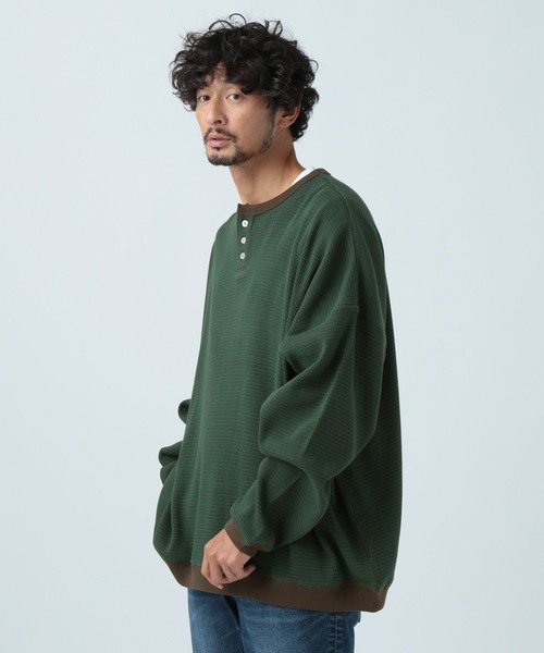 【Robert P. Miller（ロバート P ミラー）】ワッフルヘンリーネックカットソー（Tシャツ/カットソー）｜BAYFLOW（ベイフロー）のファッション通販 - ZOZOTOWN