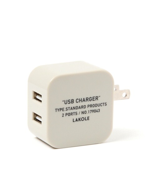 LAKOLE（ラコレ）の「2ポートACアダプター[USB-A] / 347359（スマホグッズ）」 - WEAR