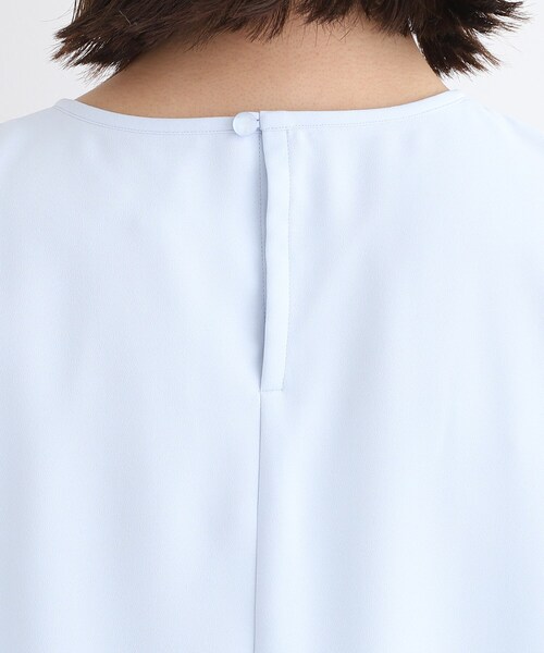 INDIVI（インディヴィ）の「【洗える／UVケア】タックデザインショート丈ブラウス（シャツ/ブラウス）」 - WEAR