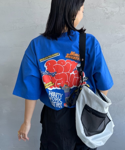 BEN DAVIS（ベンデイビス）の「[BEN DAVIS/ベンデイビス] OVERLAP グラフィック バックプリント ショートスリーブT ...
