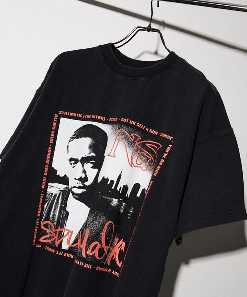 別注 Nas front print S/S Tee（Tシャツ/カットソー）｜FREAK'S STORE（フリークスストア）のファッション通販 ...