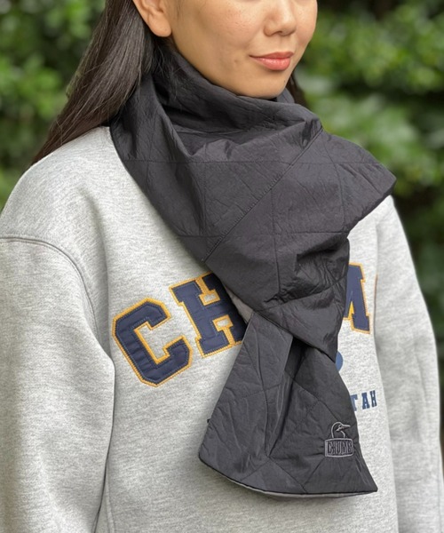 CHUMS（チャムス）の「【CHUMS】Kapok Quilting Reversible Muffler（マフラー）」 - WEAR