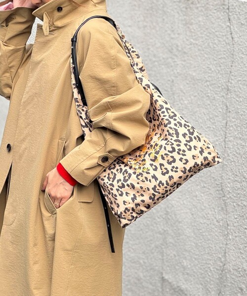 NOLLEY’S（ノーリーズ）の「【grace grace/グラスグラス】グラスケレオパードサブバッグM（エコバッグ/サブバッグ）」 - WEAR