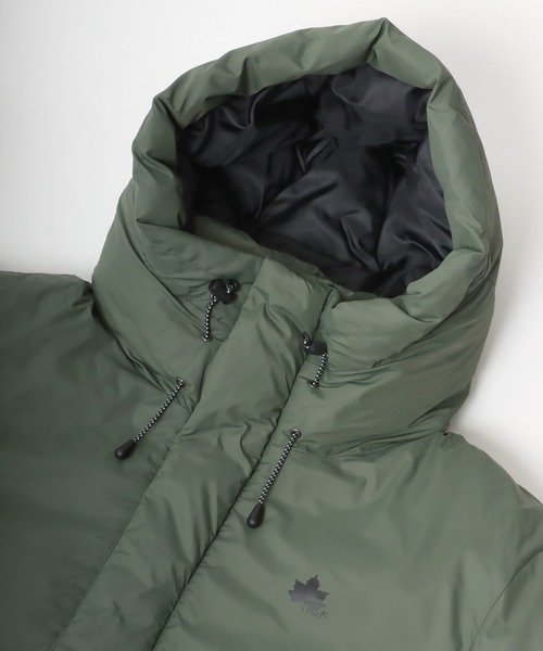 LOGOS（ロゴス）の「LOGOS/ロゴス FIBER DOWN JACKET HOODIE/ファイバーダウンジャケットパーカー（ダウン ...