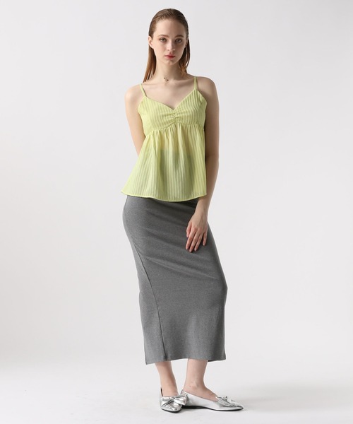 FOREVER 21（フォーエバー トゥエンティーワン）の「【2024SS】シアーストライプキャミチュニック（その他トップス）」 - WEAR