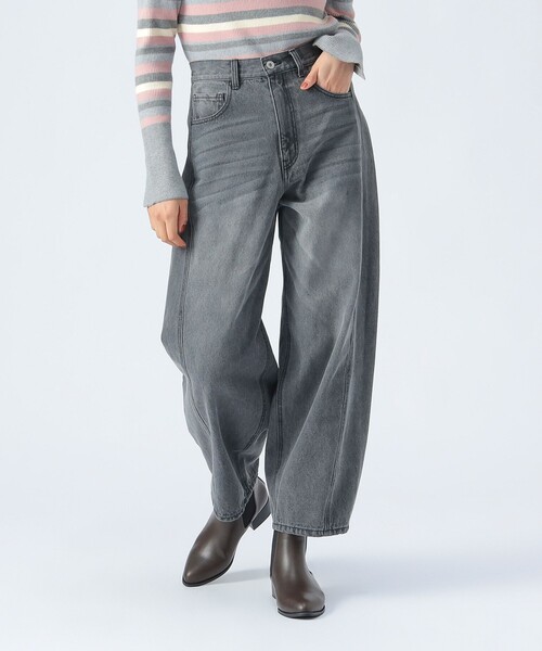 デニム コクーン パンツ（スラックス）｜BEAMS HEART（ビームスハート）のファッション通販 - ZOZOTOWN