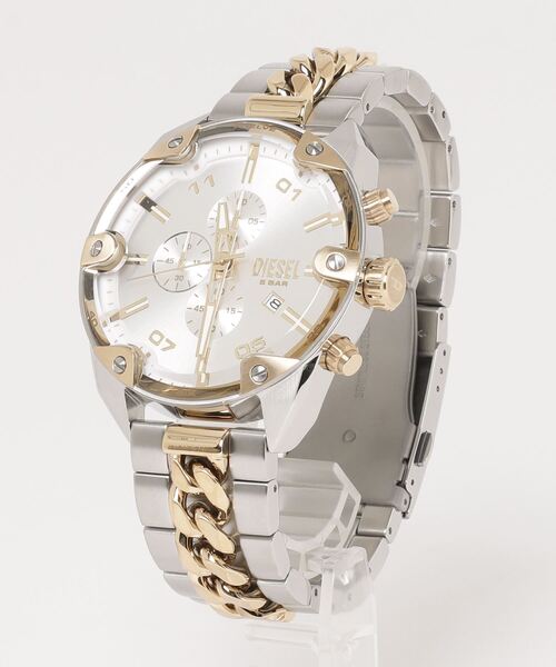 DIESEL（ディーゼル）の「SPIKED DZ4629（アナログ腕時計）」 - WEAR