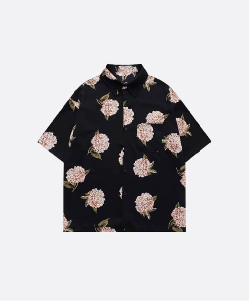 U:UME（ユーム）の「Monochrome Floral Print Shirt（シャツ/ブラウス）」 - WEAR