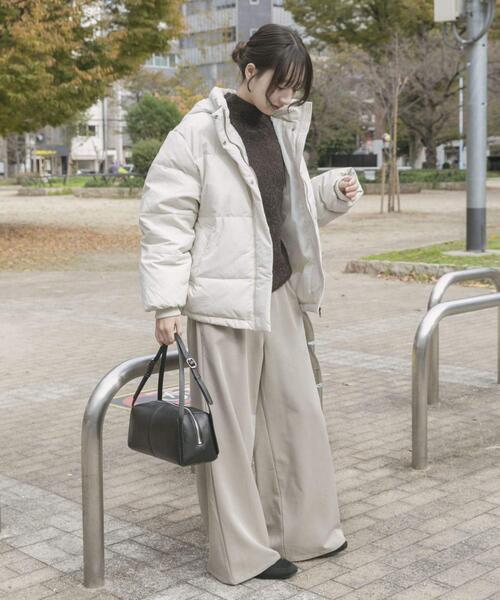 セール】『撥水』フードダウンジャケット（ダウンジャケット/コート