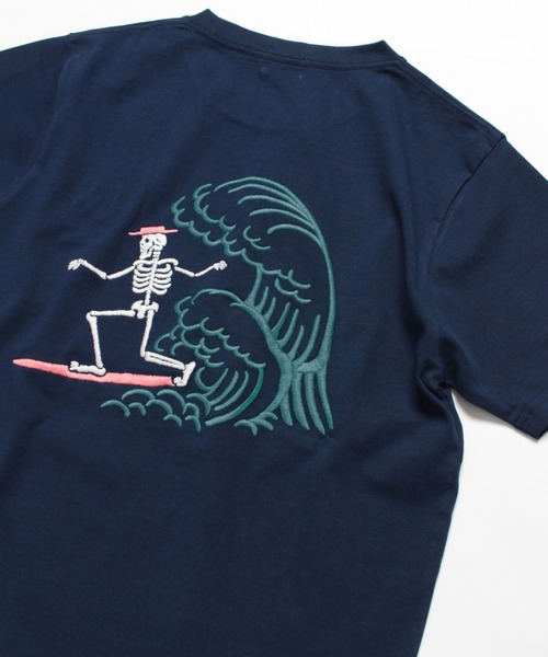 The Endless Summer（エンドレスサマー）の「TES SURF SKULL EMB T-SHIRT（Tシャツ/カットソー ...
