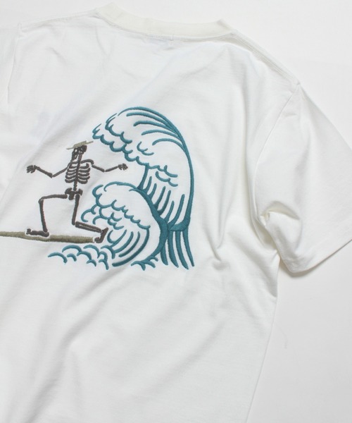 The Endless Summer（エンドレスサマー）の「TES SURF SKULL EMB T-SHIRT（Tシャツ/カットソー ...
