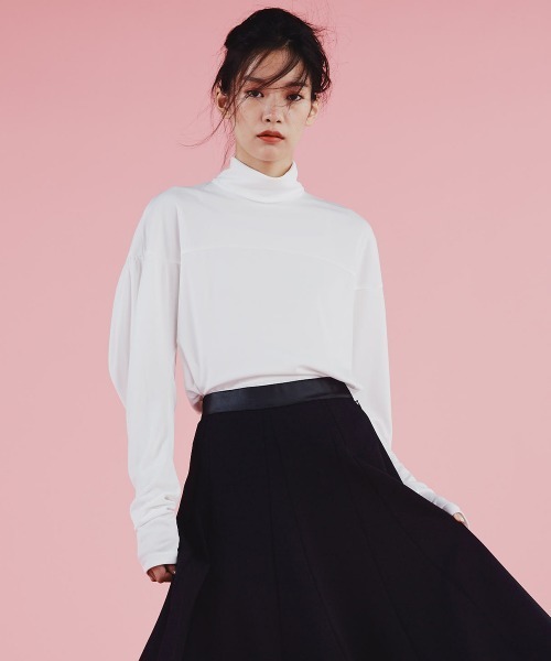 Sov.（ソブ）の「ドレープタートルネックカットソー（Tシャツ/カットソー）」 - WEAR