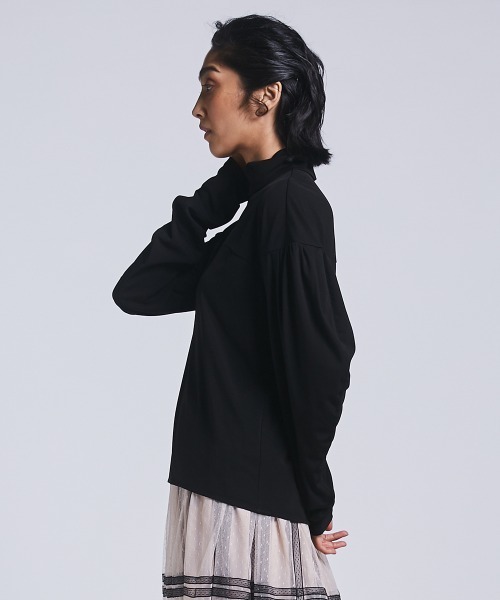 Sov.（ソブ）の「ドレープタートルネックカットソー（Tシャツ/カットソー）」 - WEAR