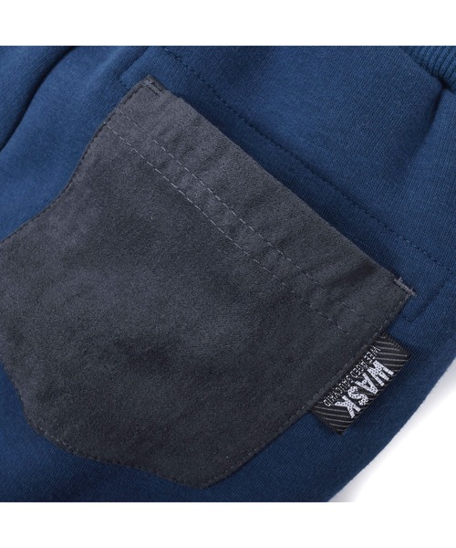 WASK（ワスク）の「WASK/フェイク スウェード パッチ エステル 裏起毛 パンツ (100~160cm)（その他パンツ）」 - WEAR