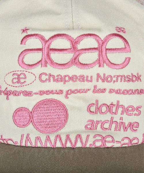 Web Logo Mesh Cap（キャップ）｜aeae（エーイーエーイー）のファッション通販 - ZOZOTOWN