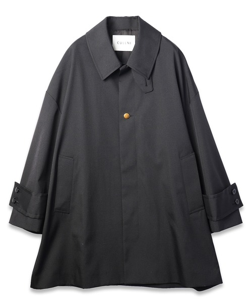 CULLNI（クルニ）の「24-SS-004 / Chambray Gabardine Half Coat（チェスターコート）」 - WEAR
